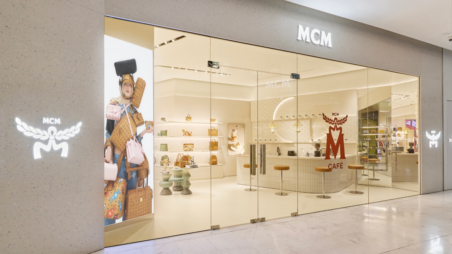MCM Unveils a New Concept Store With MCM Café at Emquartier