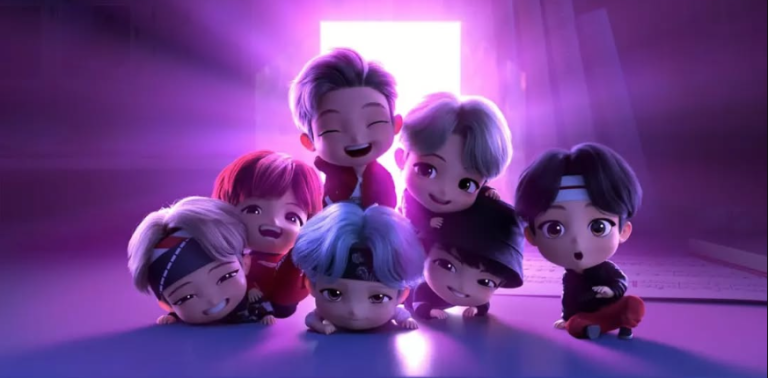 K-pop idols and their cartoons - Hashtag Legend Hong Kong